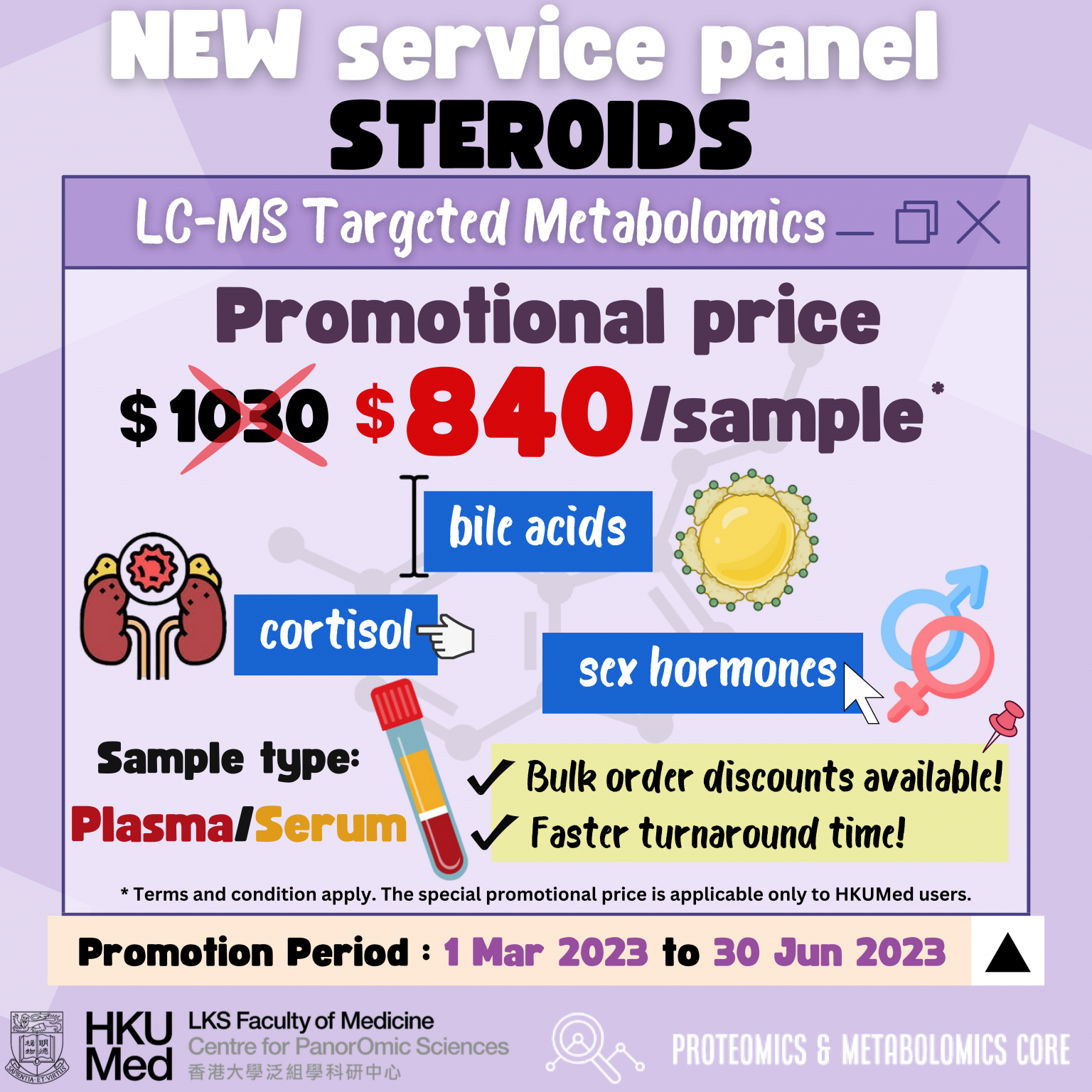Steroids – New Metabolite Panel for Targeted Metabolomics – Centre for ...