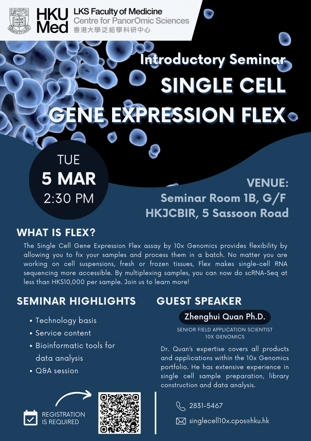 Introductory Seminar for 10X Single Cell Gene Expression Flex service ...