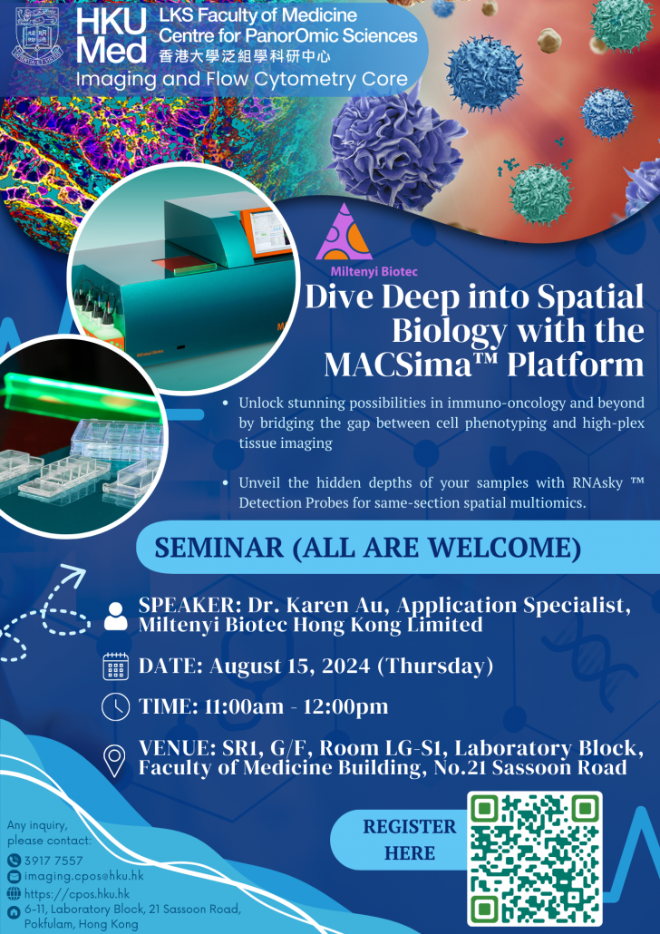 Technology Seminar: Dive Deep into Spatial Biology with the MACSima™ Platform – Centre for ...